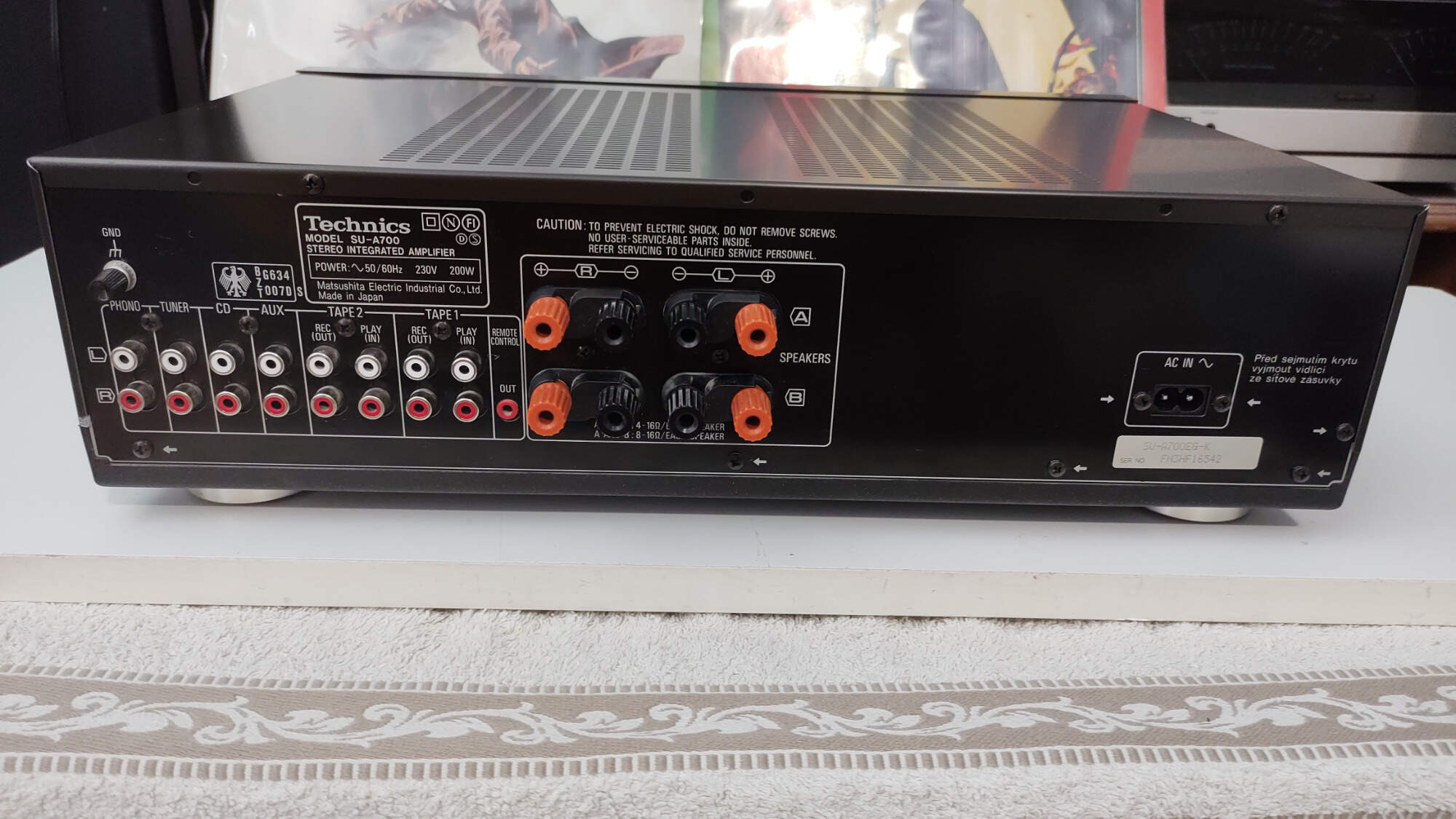 TECHNICS SU-A700 /Stereo Amplifier+DO/Class AA/TOP STAV (Japan)2 | Aukro